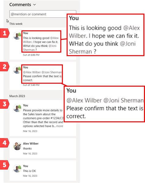 power automate email sharepoint list comments and mentions
