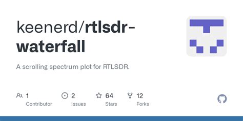 Github Keenerdrtlsdr Waterfall A Scrolling Spectrum Plot For Rtlsdr