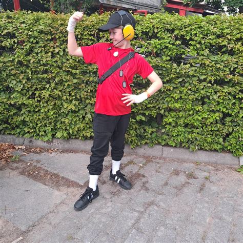 My First Cosplay Tf2 Scout R Tf2