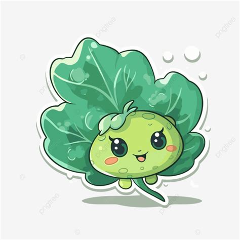 귀여운 녹색 양배추 스탬프 문자 격리 벡터 일러스트 클립 아트 만화 투명 휴가 절연 스티커 디자인 상표 Png 일러스트 및 벡터 에 대한 무료 다운로드 Pngtree