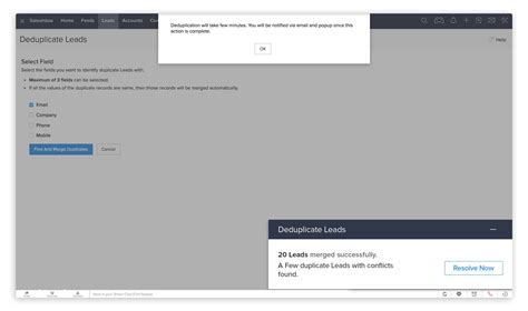 ¿como evitar los datos duplicados en zoho crm