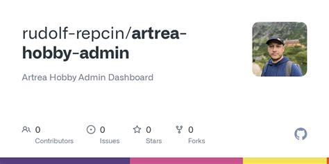 GitHub Rudolf Repcin Artrea Hobby Admin Artrea Hobby Admin Dashboard