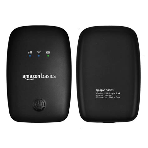 AmazonBasics 4G LTE WiFi Single Band Dongle With All SIM Support Up To 150Mbps WiFi Hotspot
