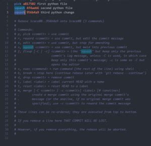 How To PROPERLY Git Squash Commits Practical Examples GoLinuxCloud