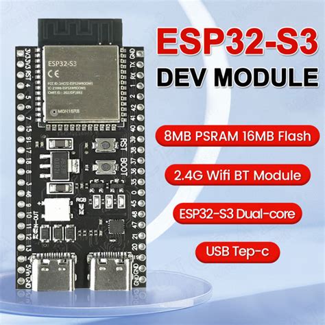 Esp32 S3 Development Board 2 4g Wifi Module For Arduino Esp Idf Esp32