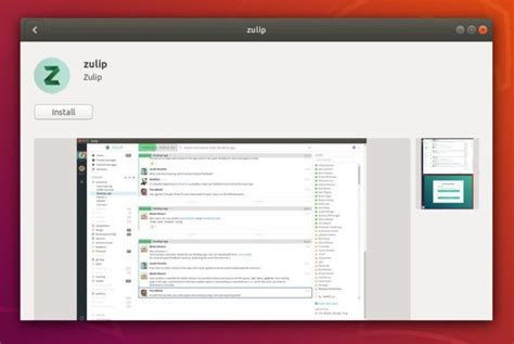 Install Zulip Team Chat Client In Ubuntu 18 04 Via Snap UbuntuHandbook
