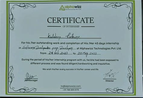 Vijay Rathor On Linkedin Opportunity Internship Experience
