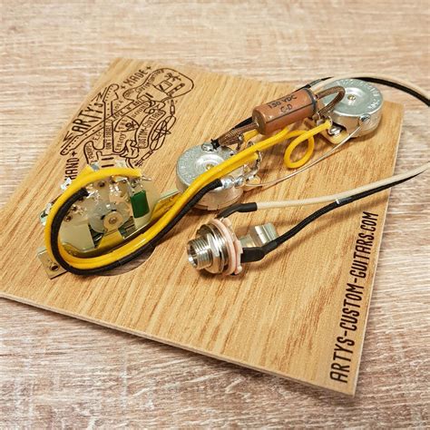 WIRING HARNESS ESQUIRE Cocked Wah Eldred Mod Custom Guitars Eldred