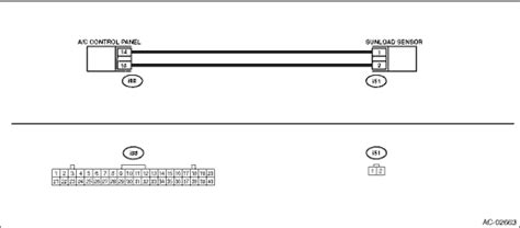 Subaru Crosstrek Service Manual Dtc B14a1 Sunload Sensor Circuit Low Open Diagnostic