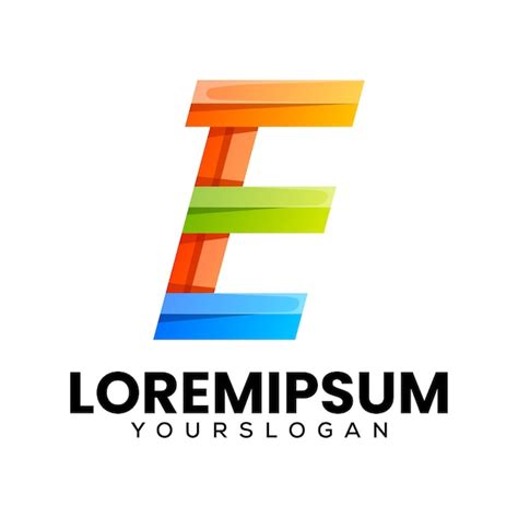 Premium Vector Letter Initials E Creative Logo Design