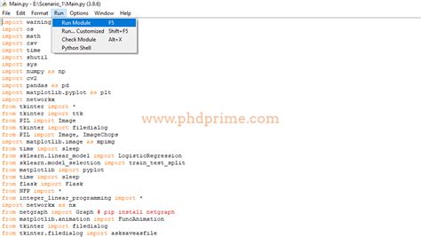 significance of network simulator python
