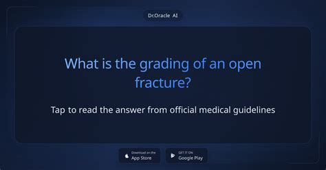 What Is The Grading Of An Open Fracture
