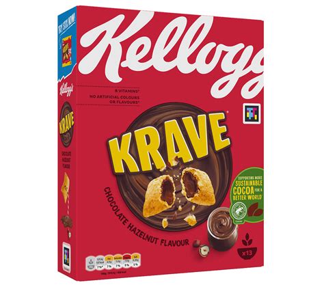 Krave Chocolate Cereals Our Brands Kelloggs