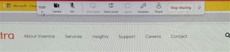 How To Hide The Screen Sharing Bar In Teams Calls Australia