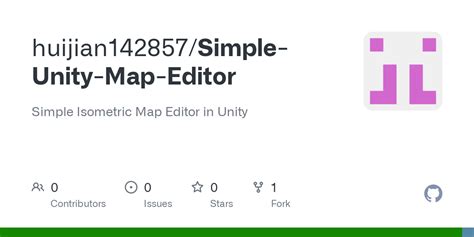 GitHub Huijian Simple Unity Map Editor Simple Isometric Map Editor In Unity