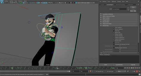 Object Not Receiving Shadows Rmaya