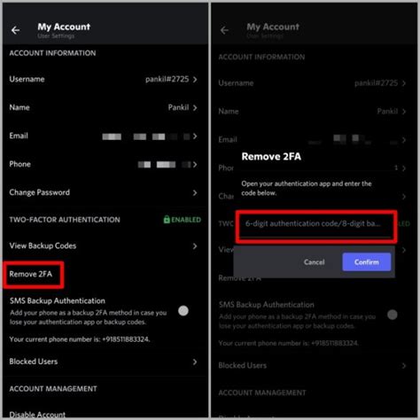 How To Enable Or Disable Two Factor Authentication FA On Discord TechWiser