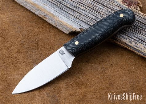 L T Wright Knives Patriot Black Micarta Matte