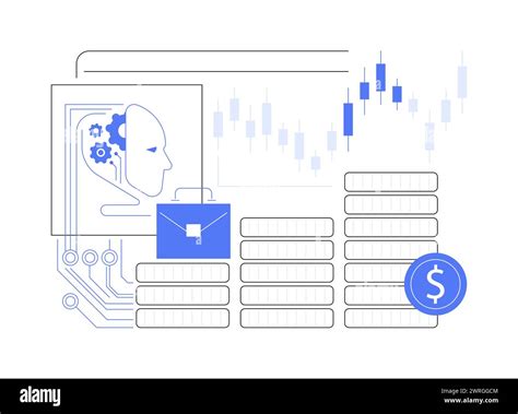 Ai Optimized Investment Portfolio Management Abstract Concept Vector Illustration Stock Vector