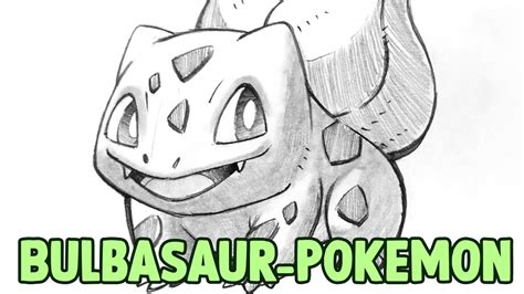 How To Draw Bulbasaur Pokemon Pencil Drawing YouTube