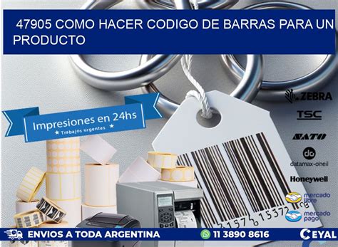 47905 Como Hacer Codigo De Barras Para Un Producto Rollos Zebra