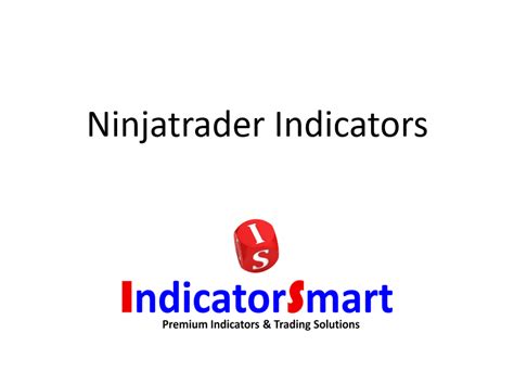 Dominate The Markets With Powerful Ninjatrader Indicators Precision Performance Profitability