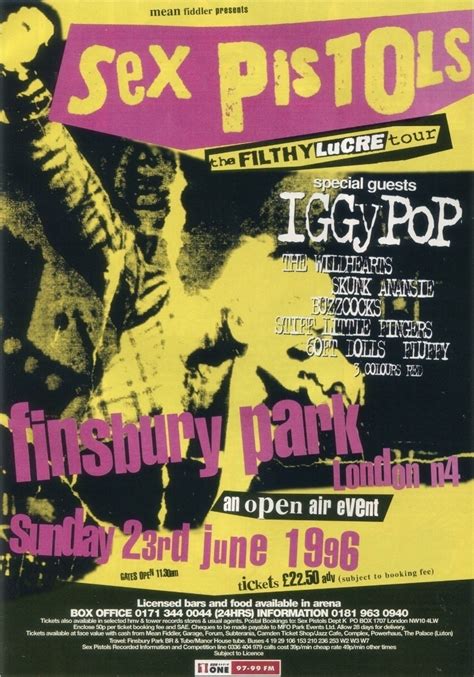 Sex Pistols Concert And Tour History Updated For 2025 Concert Archives
