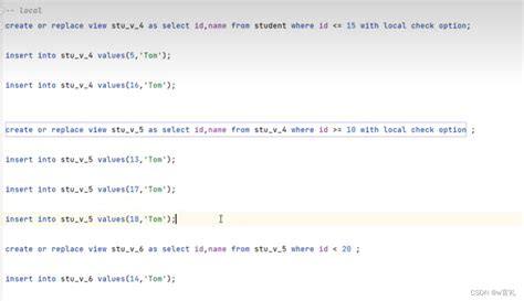 Mysql视图 Csdn博客