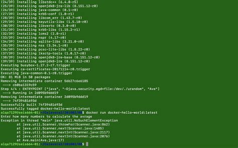 Unix Run Java Code On Docker Stack Overflow