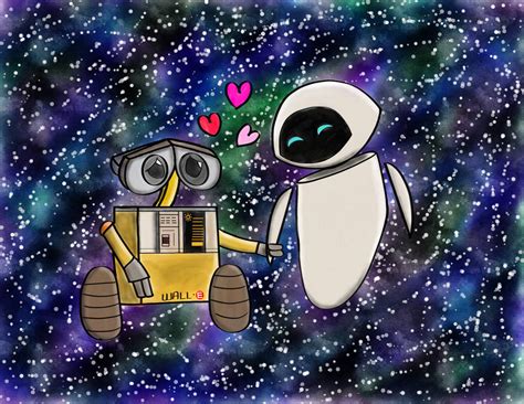 Wall E And Eve By Lx200324 On Deviantart