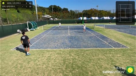 부부 테니스 대회 모드 예선 1경기 Youtube