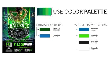 Ultimate Ink Challenge Poster Flyer Template Behance