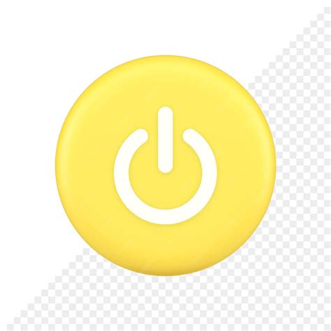 종료 버튼 에너지 스위치 전원 시작 중지 웹 앱 디자인 3d 응용 프로그램 아이콘 켜기 프리미엄 Psd 파일