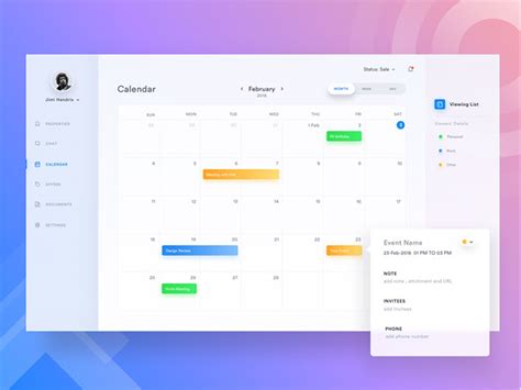 60 Superb Date Picker And Calendar Ui Designs Bashooka
