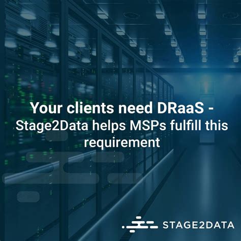Msps Draas Datarecovery Disasterrecovery Stage2data Inc