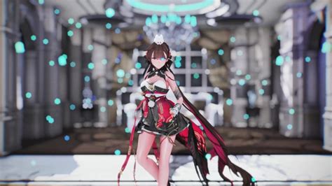 mmd Honkai Impact 3rdli Sushang 李素裳 hyo Min 효민 nice Body 나이스 바디 4k 60fps