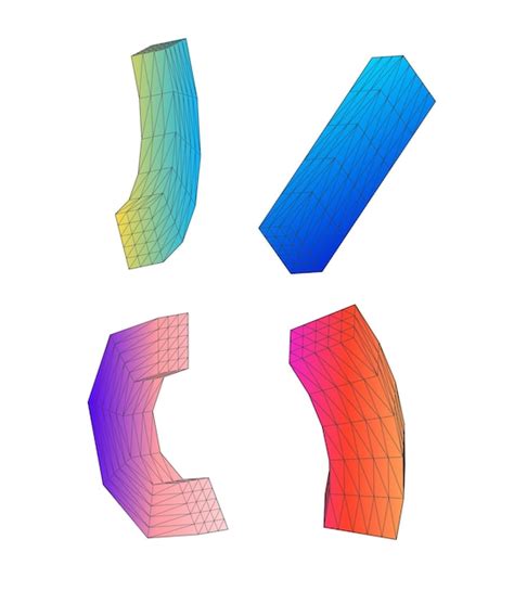 Premium Vector Collection Of Colorful 3d Figures