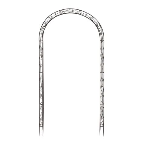 Black Metal Garden Arch Overstock