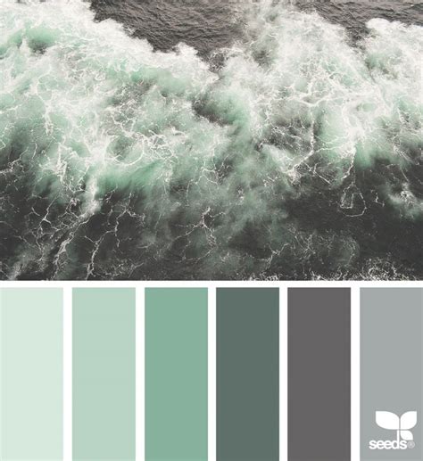 Color Sea Fresh Hues Color Schemes Colour Schemes Room Colors
