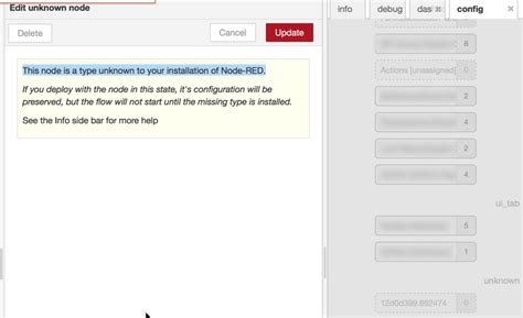 Node Red Flows Stopped Due To Missing Node Types Check Logs For
