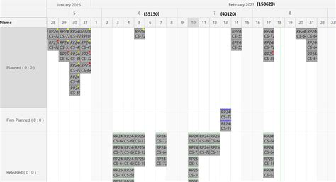 is there a way to display total quantities from events in the scheduler