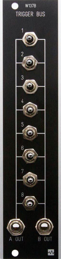 Wavefonix W137b Trigger Bus Classic Edition Eurorack Module On Modulargrid