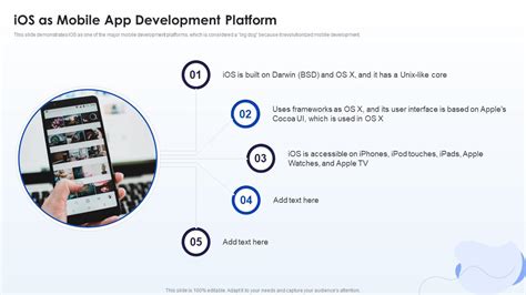 Ios As Mobile App Development Platform Mobile Development Ppt Summary Ppt Sample