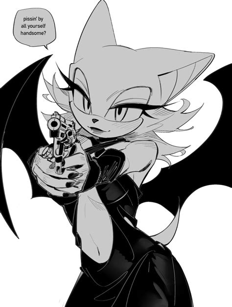 Rouge The Bat Sonic Drawn By Xammyoowah Danbooru
