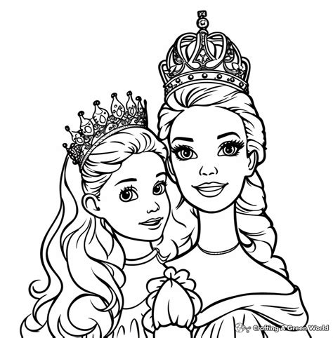 Fun And Free Barbie Coloring Pages Print And Play Printables For Everyone