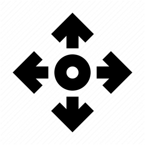 Arrows Drag Gui Move Web Icon