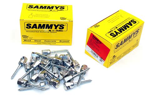 25 Sammys 38 16 X 2 Sidewinder Threaded Rod Hanger For Wood 8021957