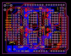 CNC SHIELD EasyEDA Open Source Hardware Lab