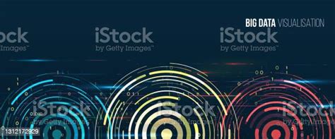 원 배열 및 이진 코드가 있는 추상 스트림 정보입니다 기계 알고리즘 필터링 데이터 정렬 벡터 기술 배경 빅 데이터 시각화 정보 분석 개념 0명에 대한 스톡 벡터 아트 및