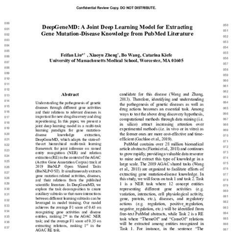 Deepgenemd A Joint Deep Learning Model For Extracting Gene Mutation Disease Knowledge From